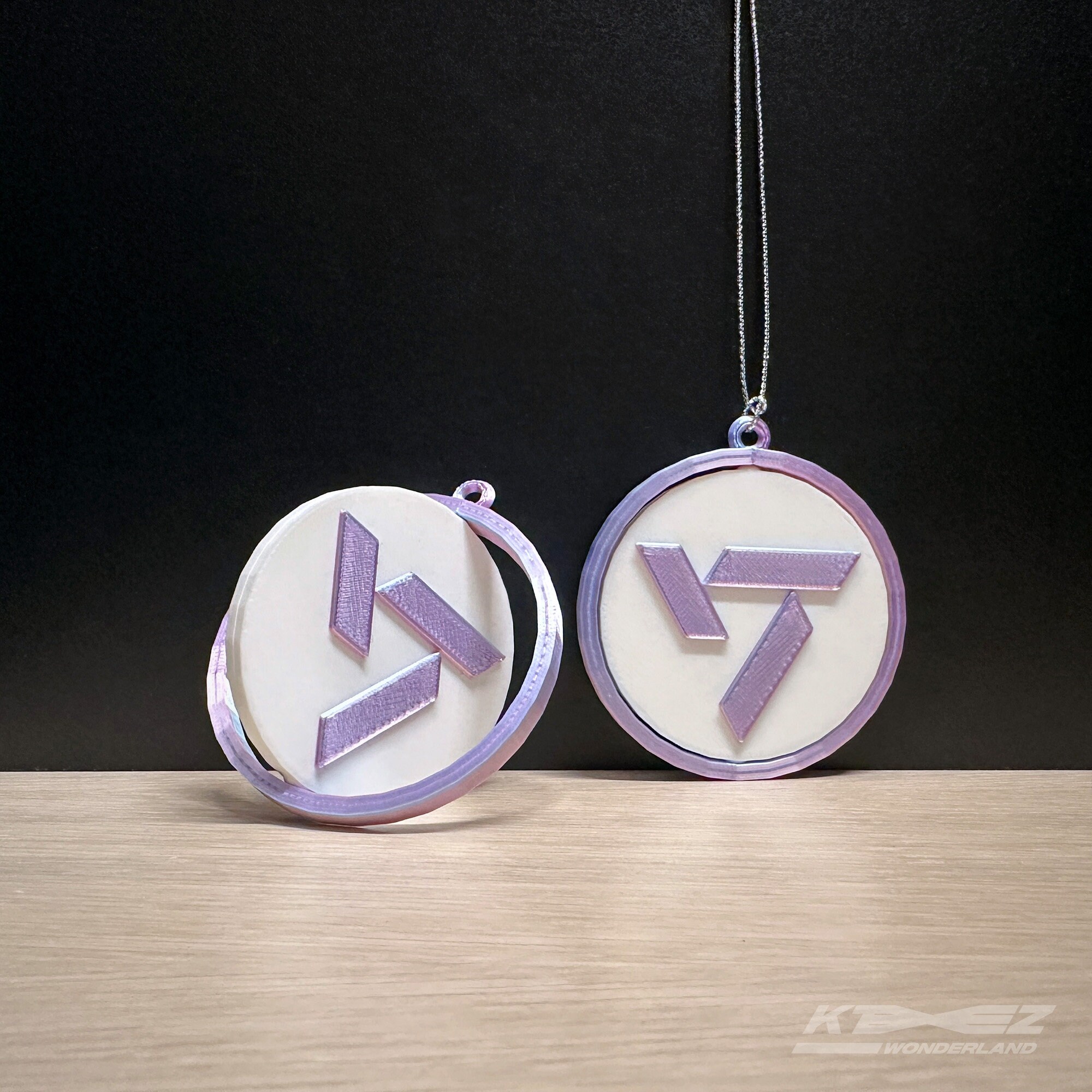 Seventeen Inspired Ornament, Fidget Spinner, Rear View Mirror Accessory ...