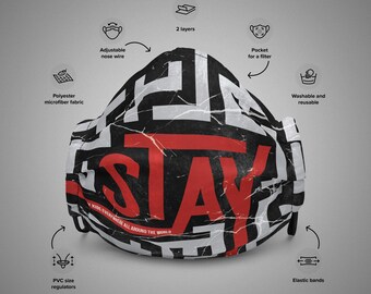 STAY Embroidered Patch Stray Kids SKZ Miroh Kpop Stay | Etsy