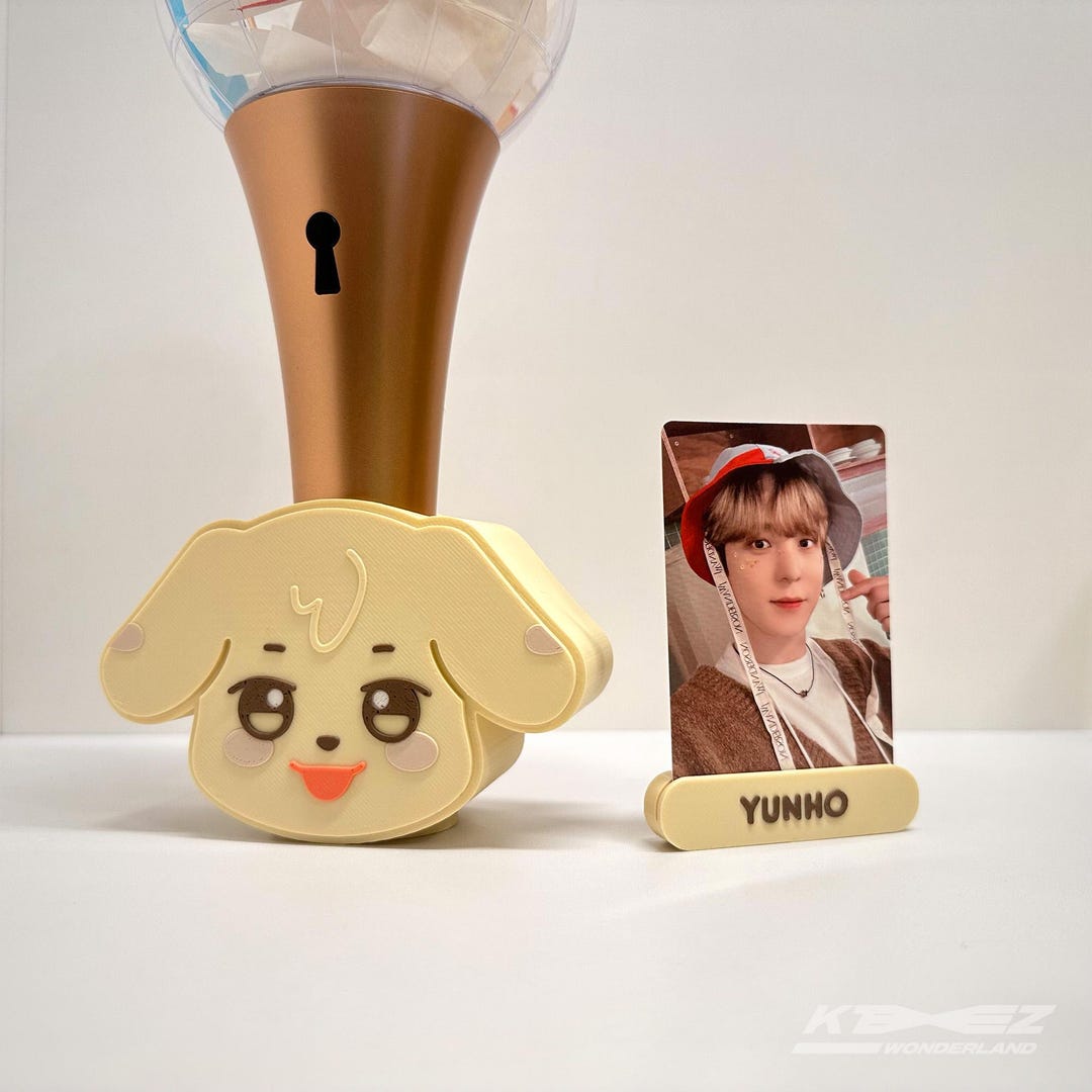 Aniteez Tyudeongi Lightstick Stand, Yunho, Ateez Lightiny Holder for ...