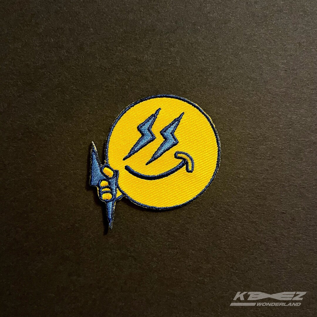 Ateez Thunder Patch, Smile, Like A Thunder, Concert Merch, Atiny ...