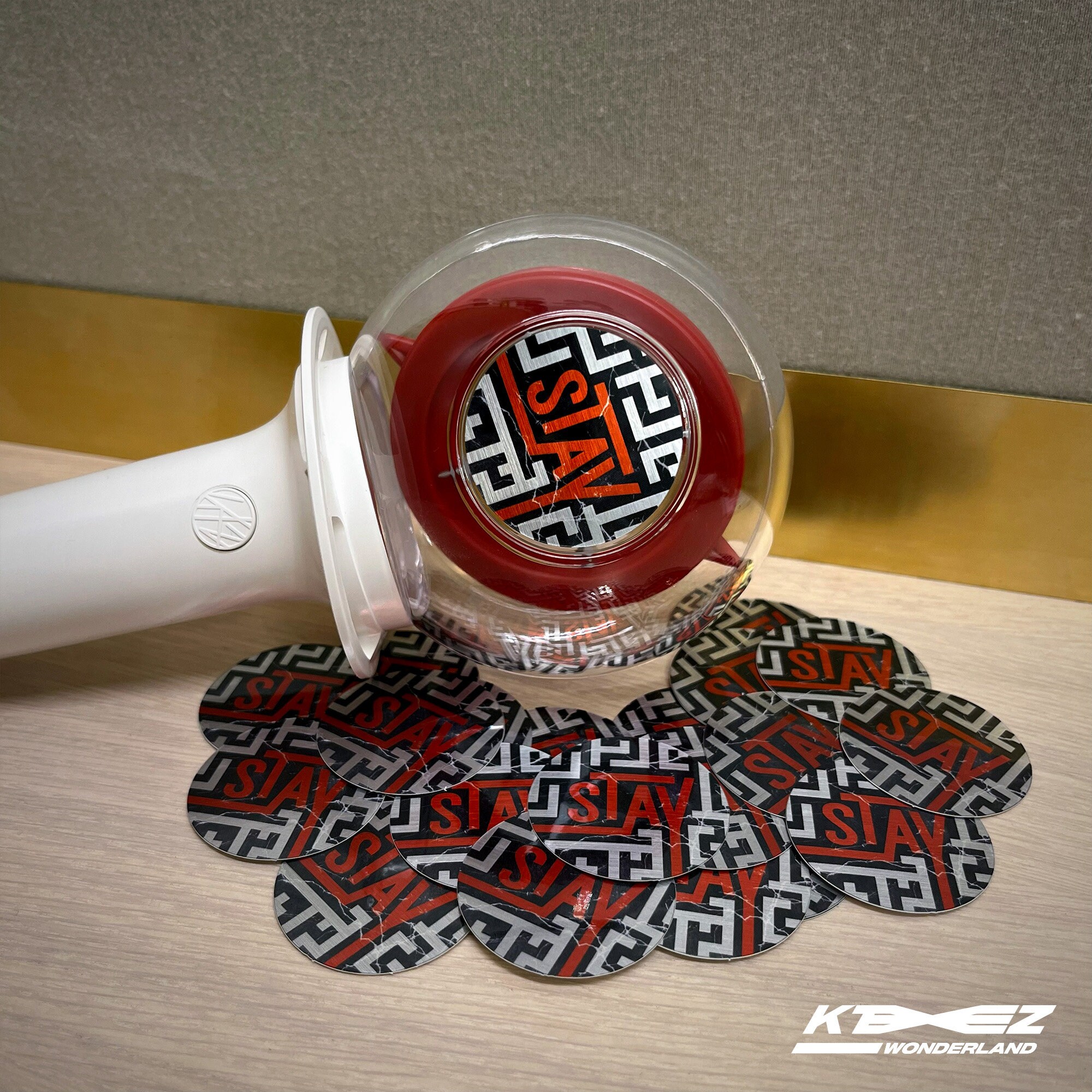 STAY Sticker, Brushed Aluminum, Stray Kids, SKZ, Miroh, Kpop, Stay, Clé ...