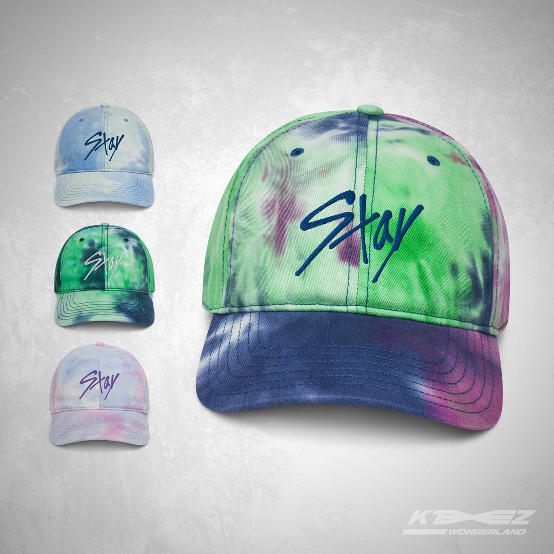 STAY Tie-dye Cap, Stray Kids, Stay, SKZ, Kpop Hat, Stray Kids Fan, Kpop ...