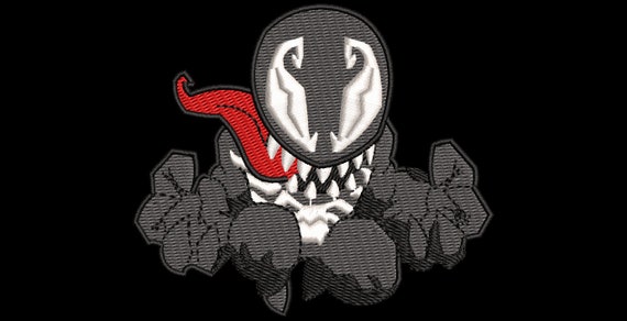 Mini Venom Embroidery File Design Pattern Dst Exp Pes | Etsy