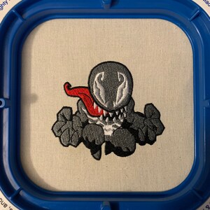 Mini Venom Embroidery File Design Pattern Dst Exp Pes - Etsy Canada