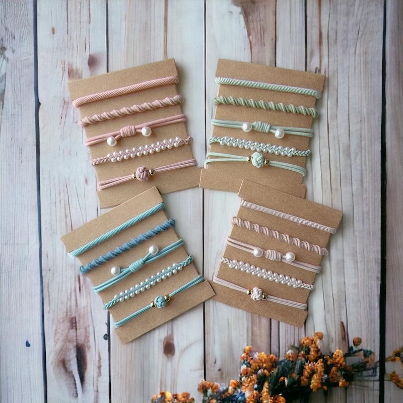 Hair Tie Bracelet Bead - Etsy UK