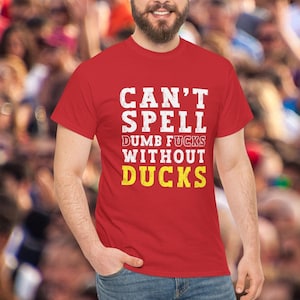 Funny Ohio Shirt - Dumb Ducks Shirt - Football Game Day Tee - Ohio ...