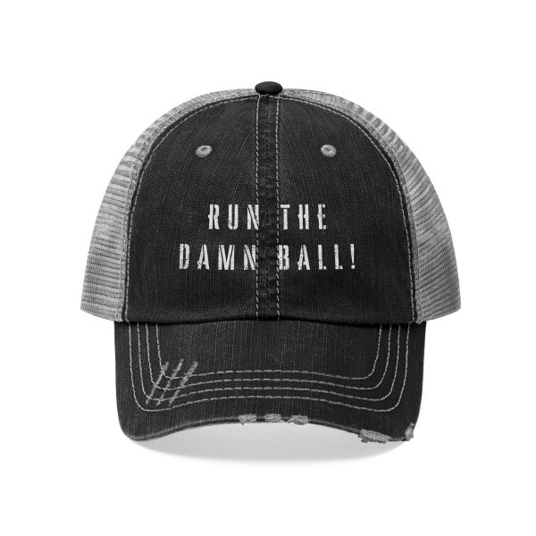 Run the Damn Ball Hat - Etsy