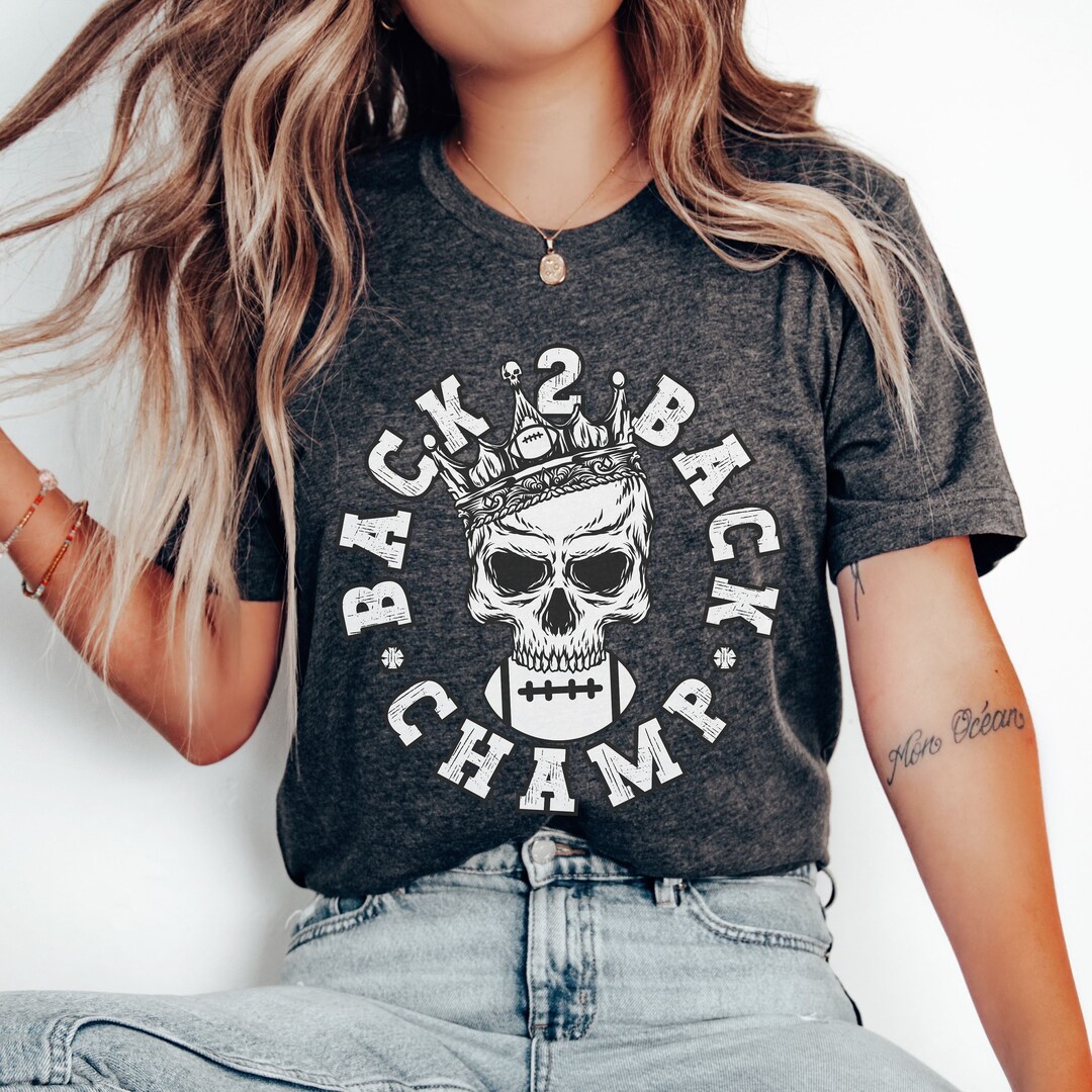 Fantasy Football Back to Back Champ T-shirt, Fantasy Football Champion ...