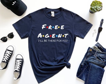 Free Agent Tee Shirt - Etsy