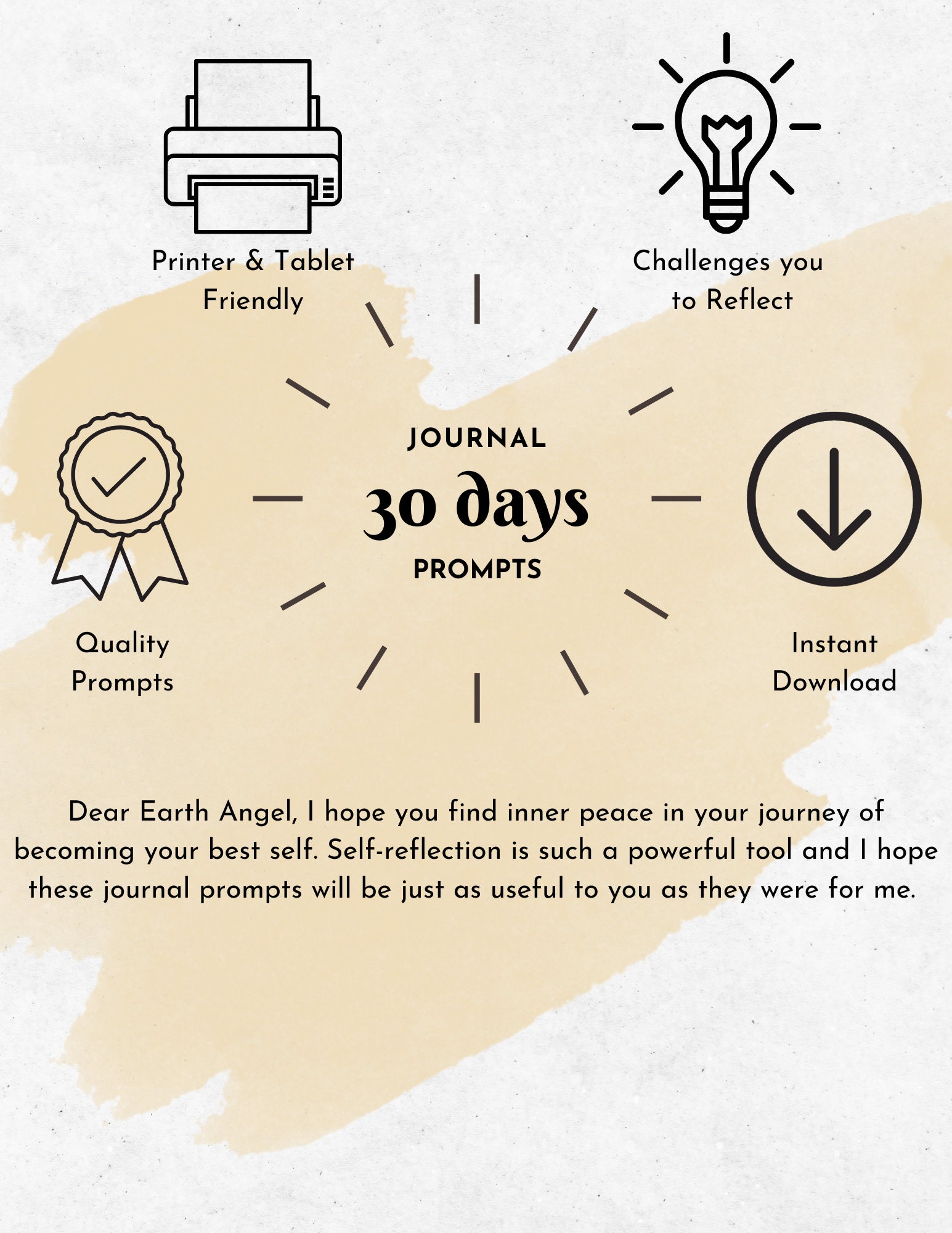 Inner Child Healing Journal Prompts, 30 Day Challenge, Printable ...