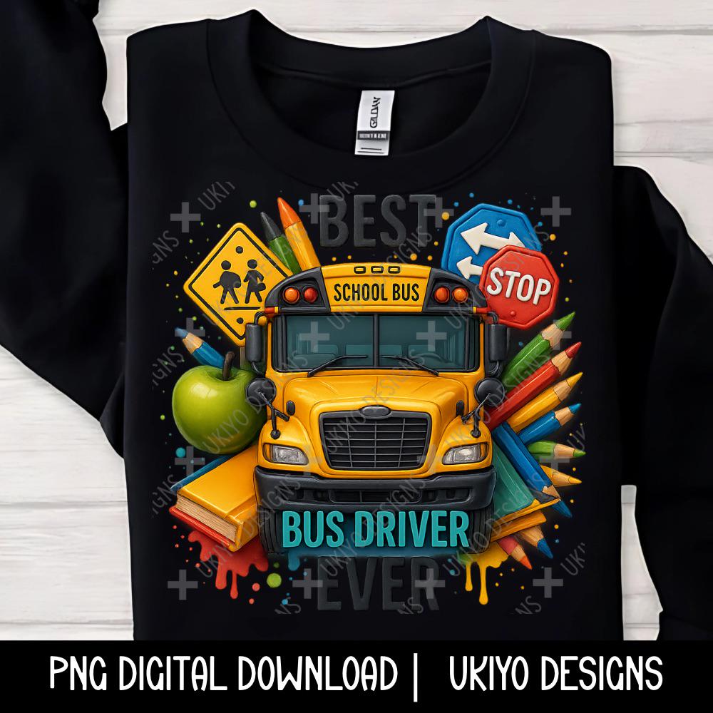 Best Bus Driver Ever, Appreciation, School Staff, Gift for Bus Driver ...