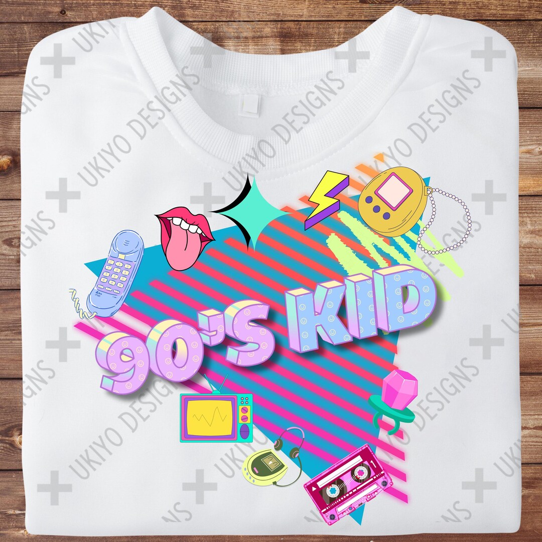 90s, Nostalgic, Throwback, Retro, Vintage PNG ONLY | Printable Art ...