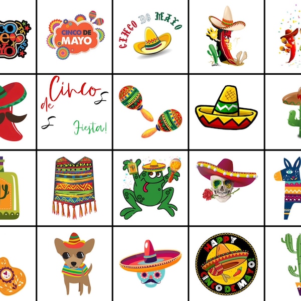 Cinco De Mayo Clipart - Etsy
