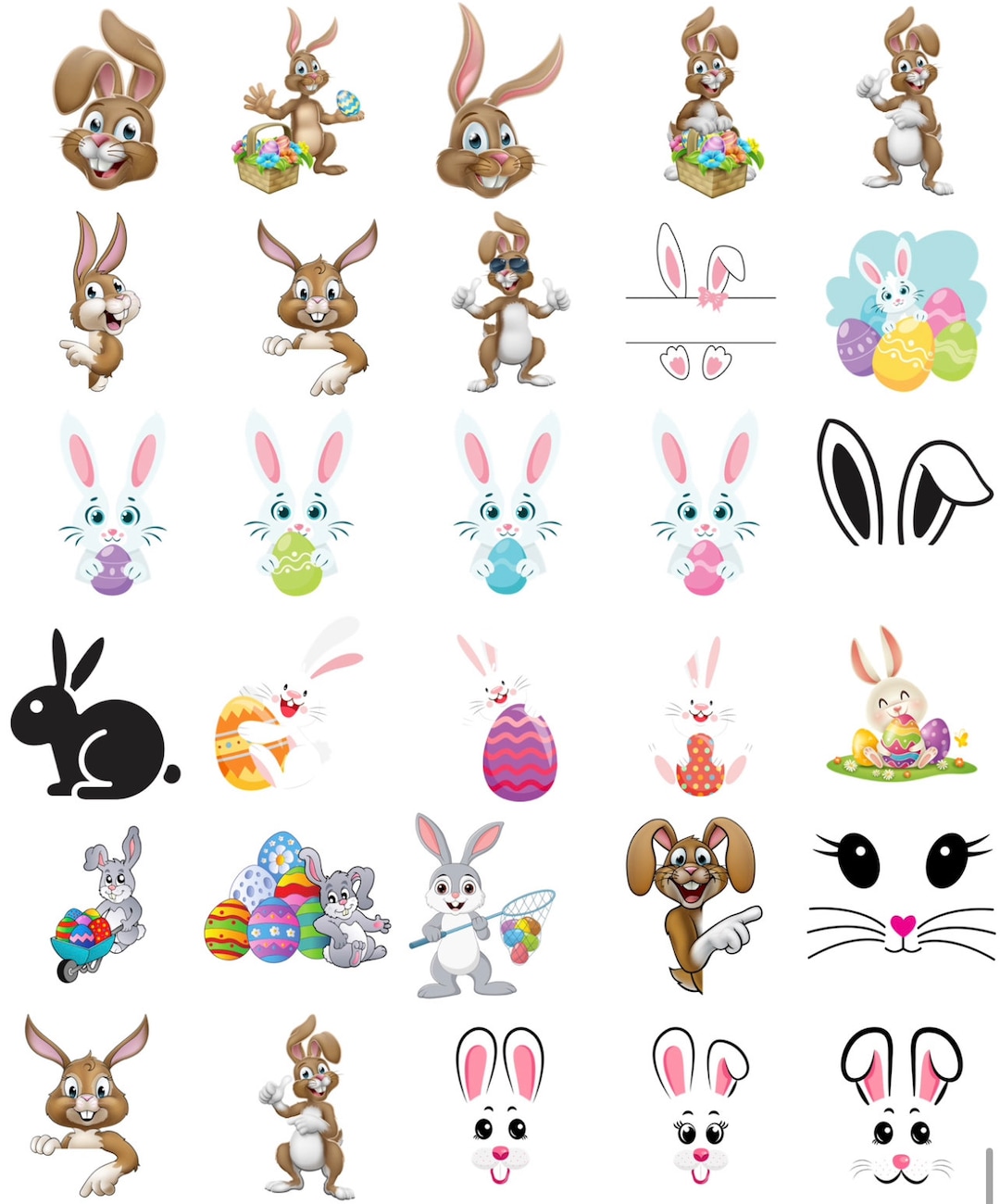 100+ Images: Easter/holiday Clipart/png Bundle, Digital Download, Ukiyo ...