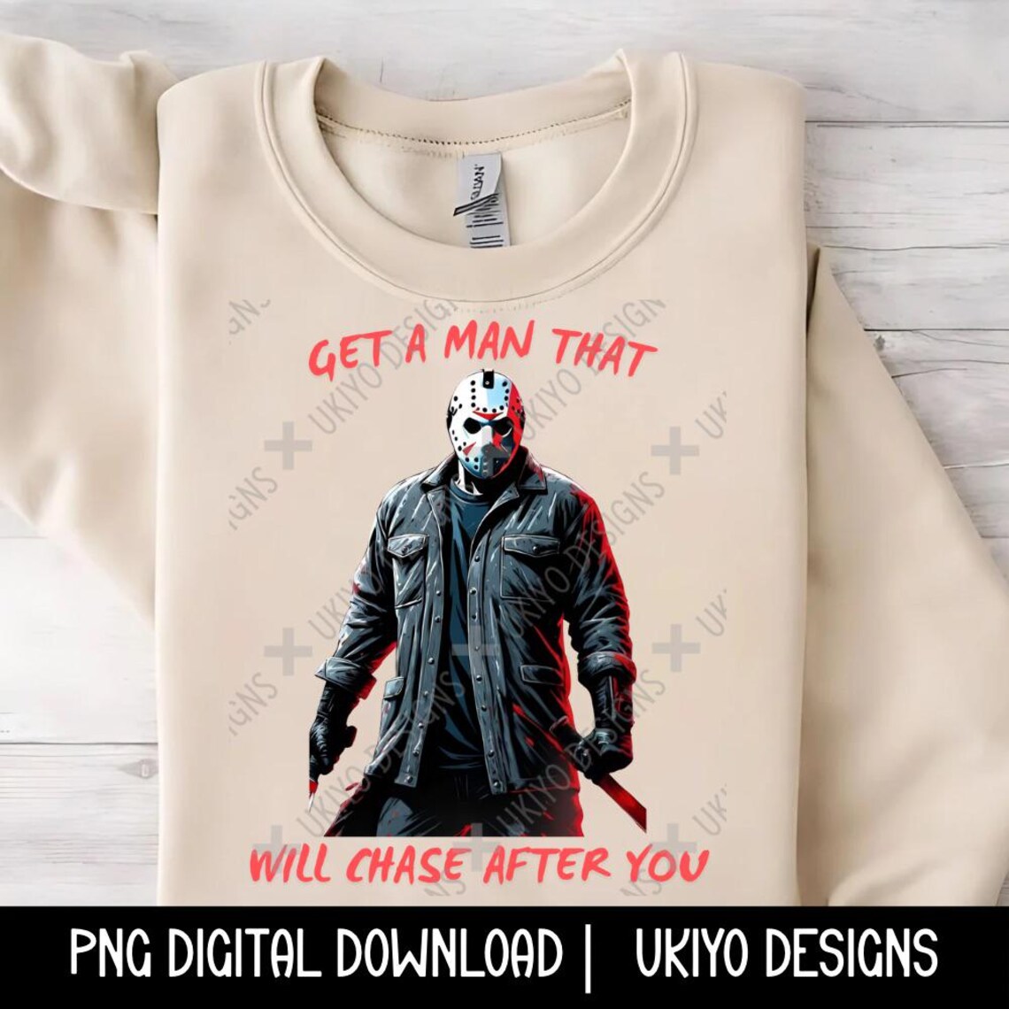 Horror Movie Inspired, Halloween, Scary, Spooky Season, Jason Png ONLY ...