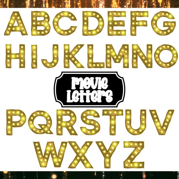 Light Bulb Letters - Etsy