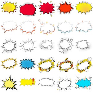100 Images: Blank Onomatopoeia PNG, Clipart, Blank Comic Boom Sayings ...
