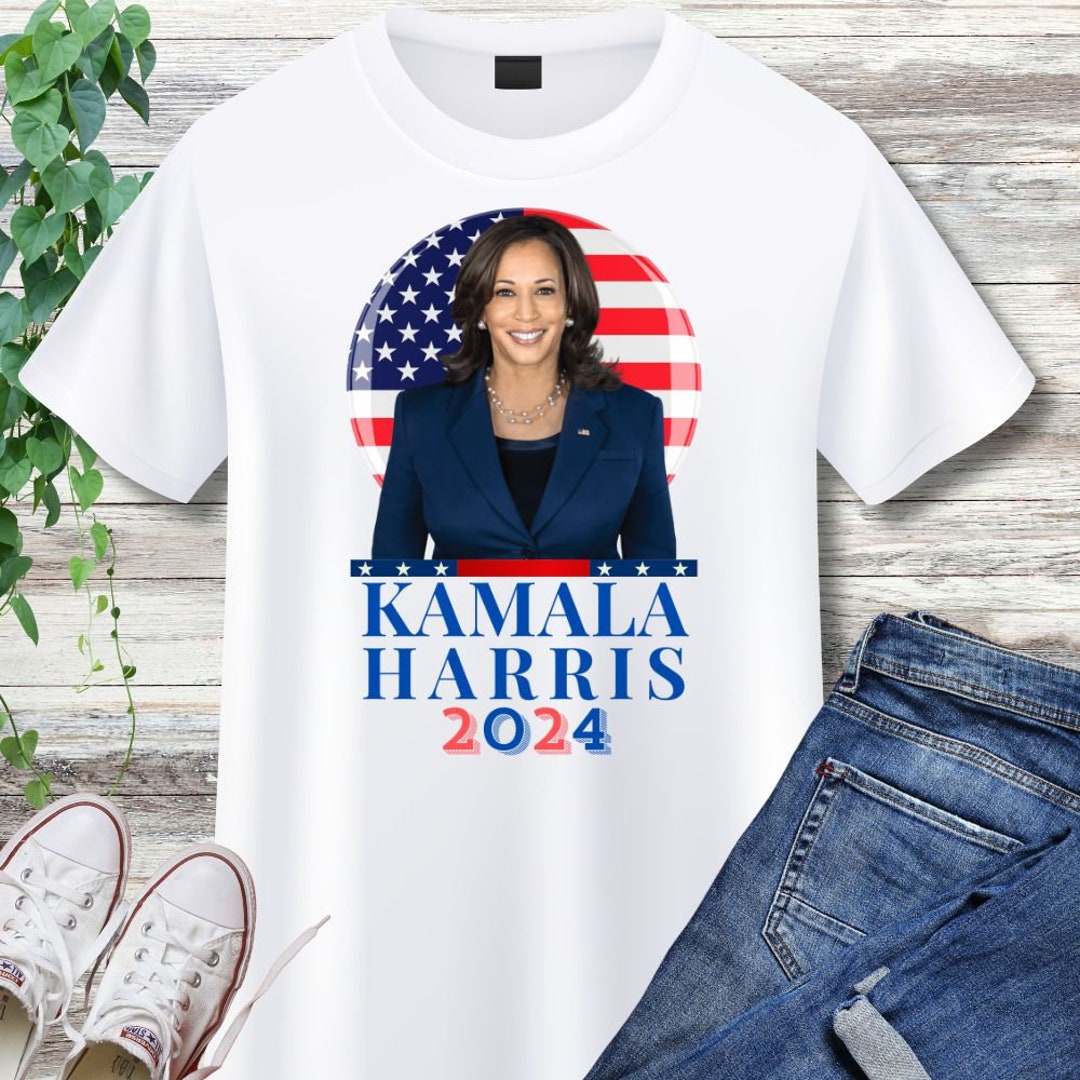 Kamala Harris 2024 Kamala Harris for President Vote Blue Democrat PNG ...