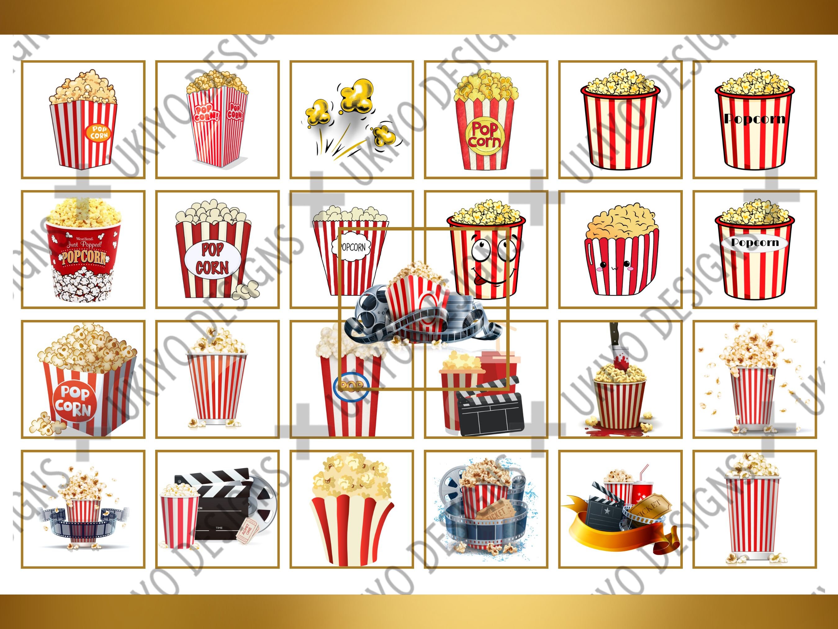 Popping Popcorn Clip Art
