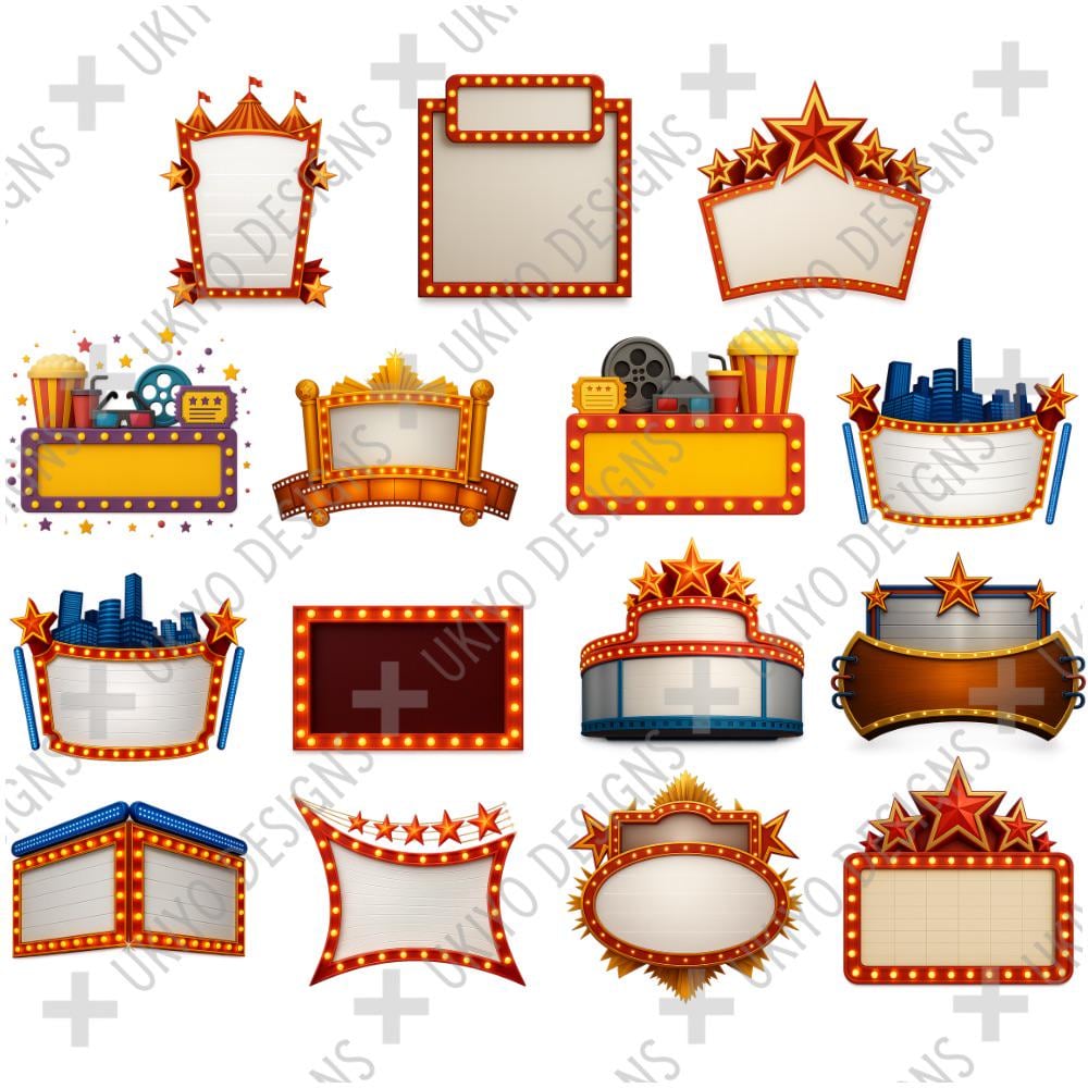 Blank Marquee Clipart