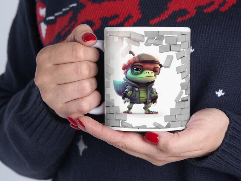 Classic Cartoon Character Mug Wrap, 11 Oz Mug Bundle Sublimation Wrap ...