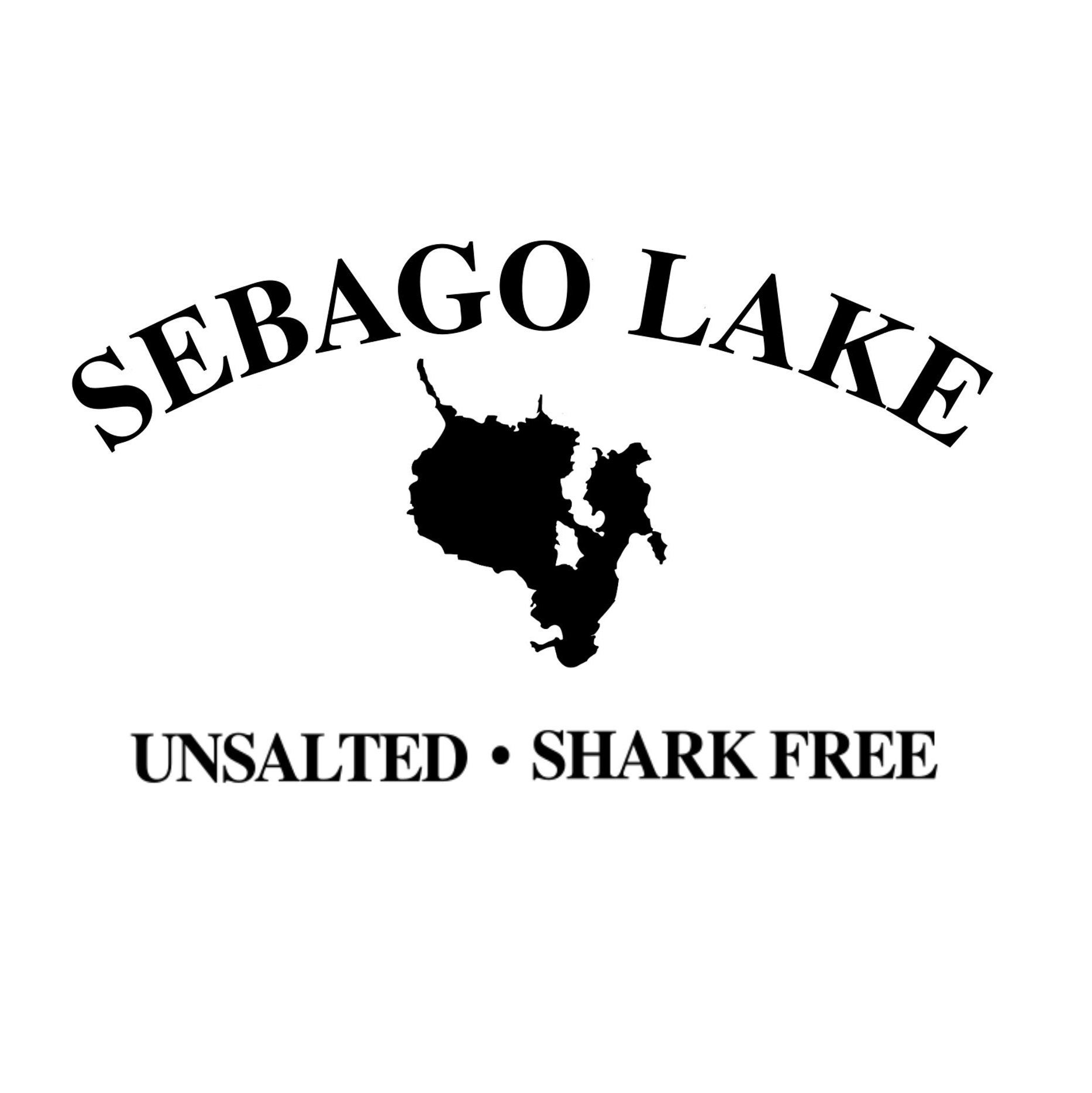 Sebago Lake Unsalted and Shark Free T-shirt - Etsy