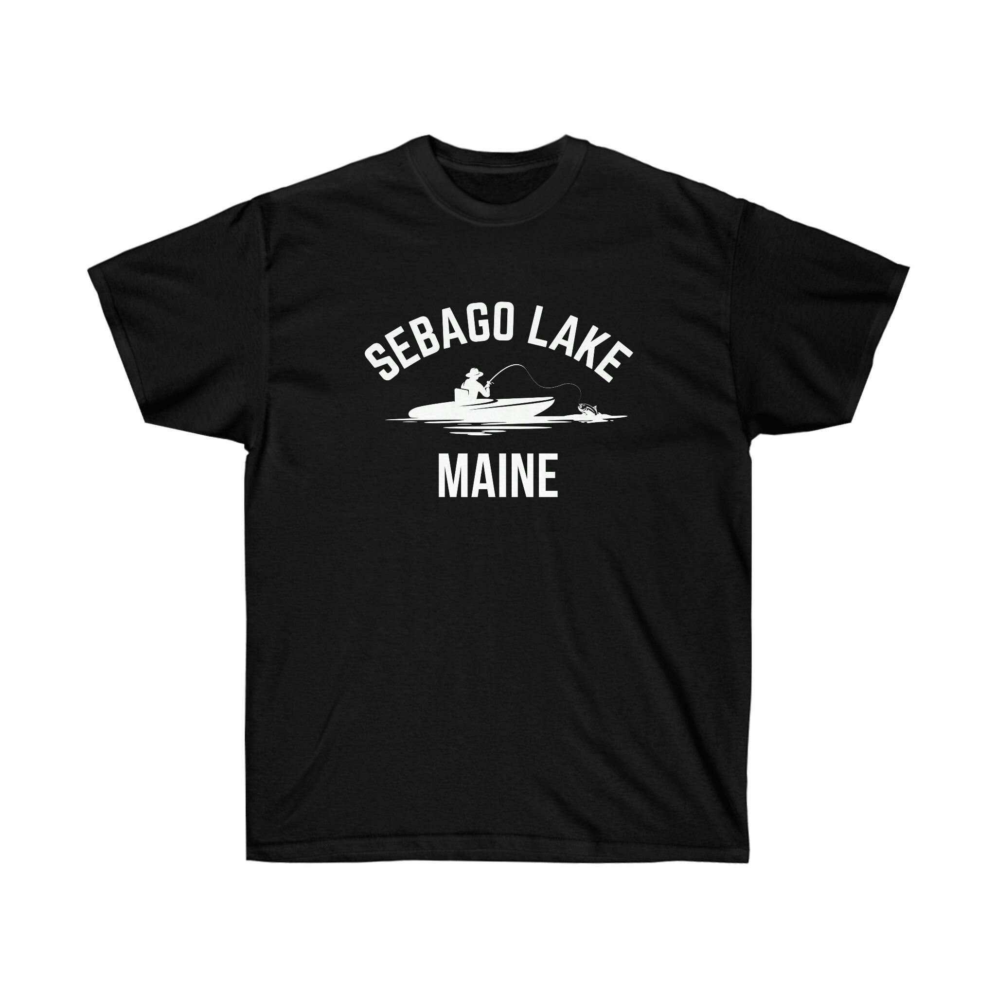 Sebago Lake Maine Shirt. Sebago Lake T-shirt. Frye Island Maine Shirt ...