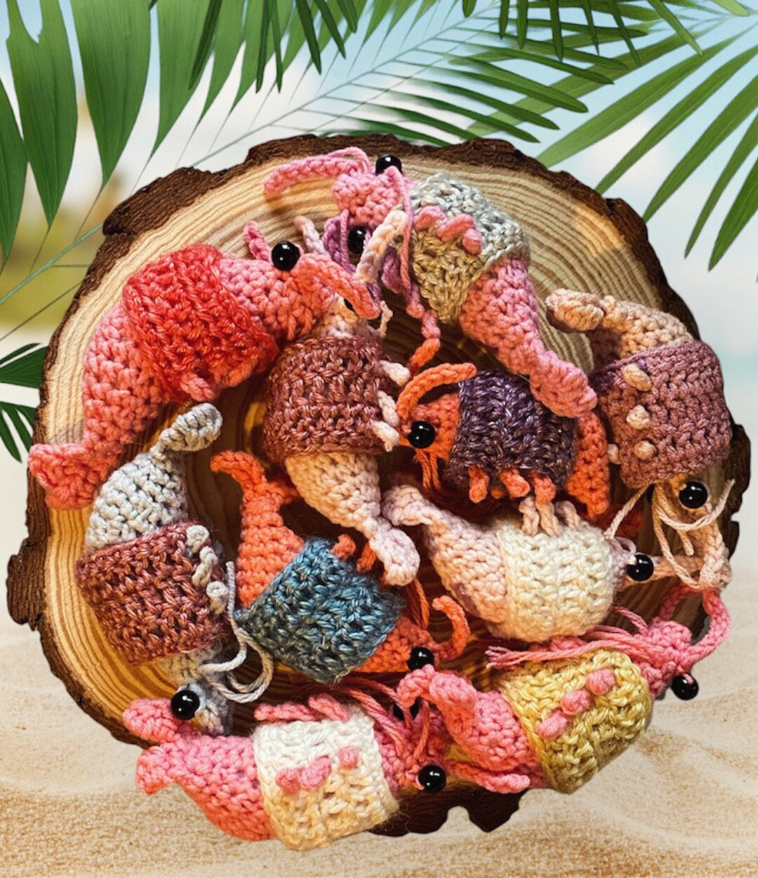 Crochet Emotional Support Shrimp - Etsy UK