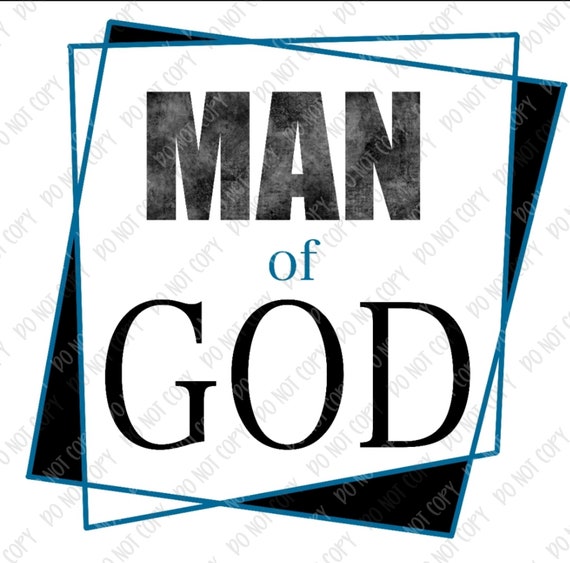 Man of God Fathers Day PNG File Bible Scripture - Etsy