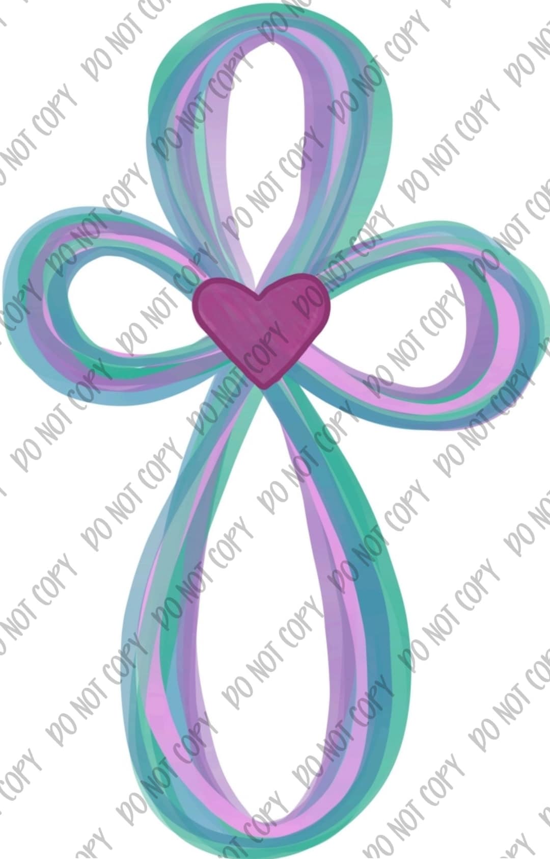 True Love Cross - PNG File - Heart Cross - Tshirt Design Download ...