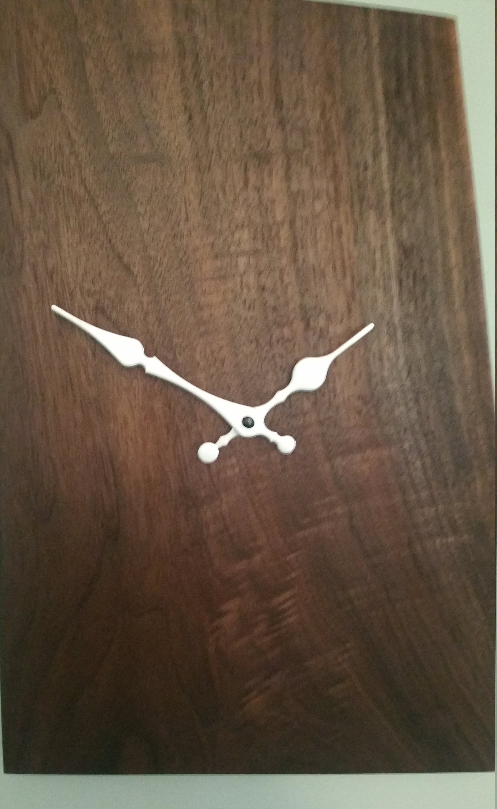 Black Walnut Wall Clock - Etsy