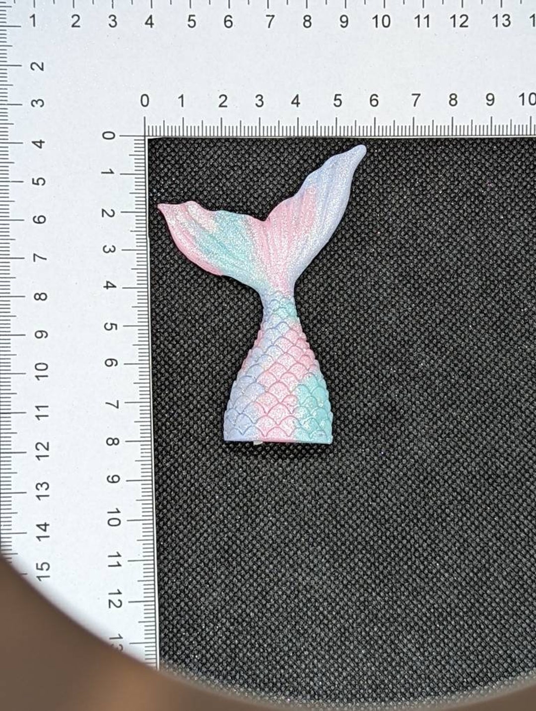 Pastel Mermaid Tail in Teal Pink and Purple - Etsy UK