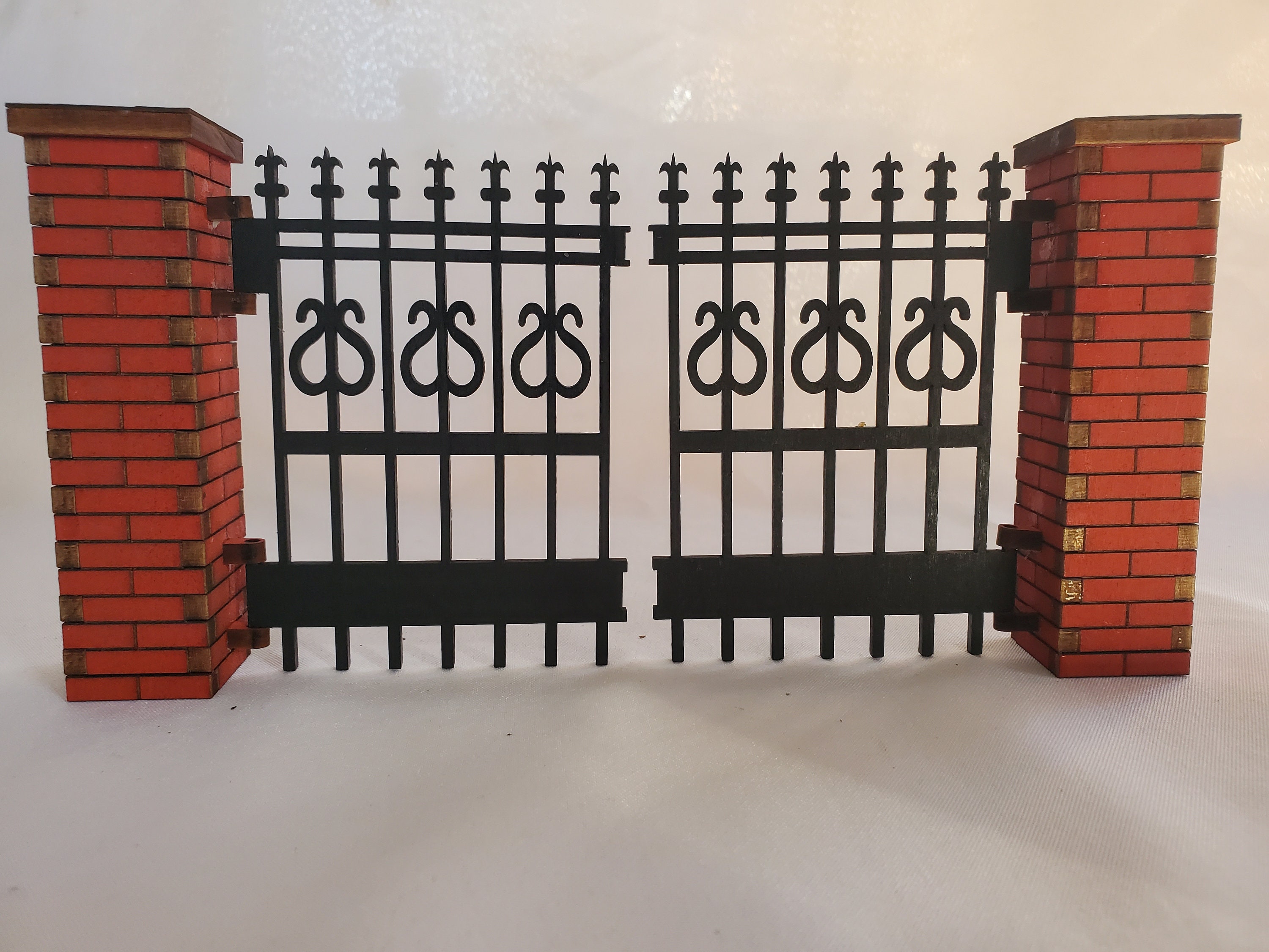 Double Brick Dollhouse S Gate - Etsy