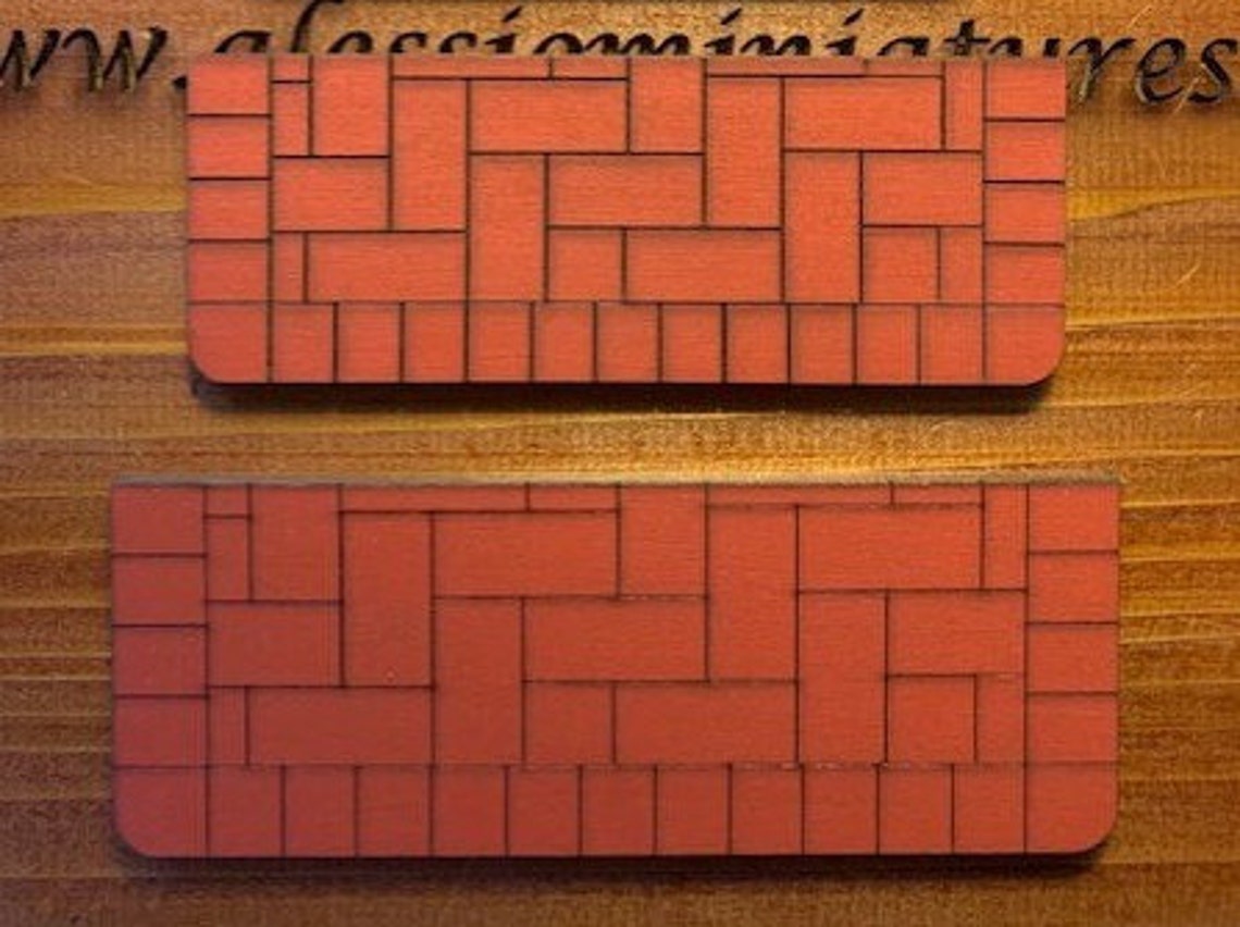 Large Square Brick Steps | Etsy