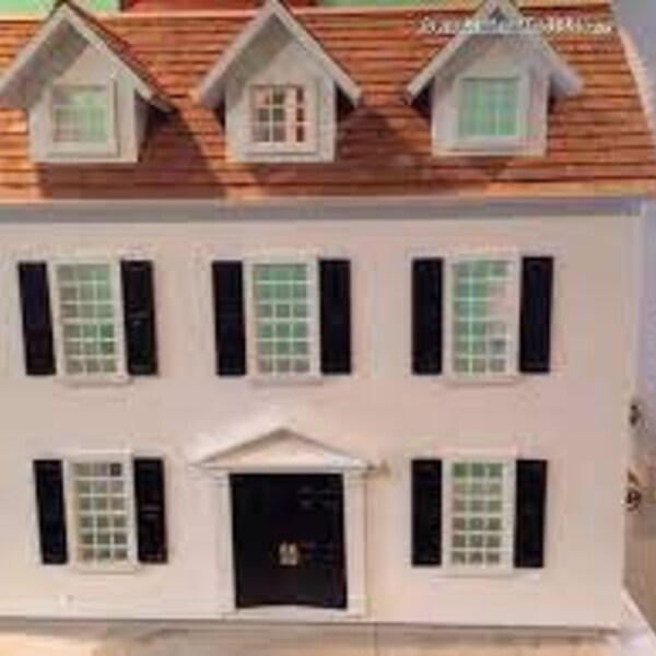 Colonial Dollhouse - Etsy