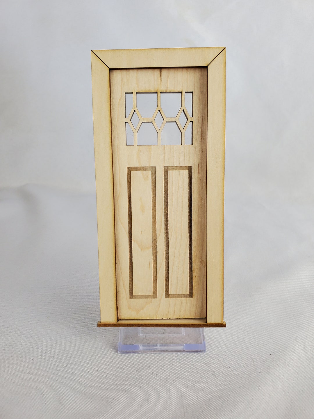 Small Diamond Top Dollhouse Door - Etsy