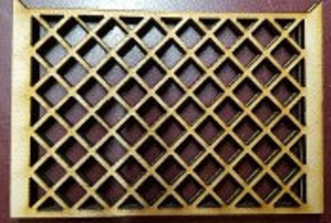 Dollhouse Crosshatch Fencing - Etsy