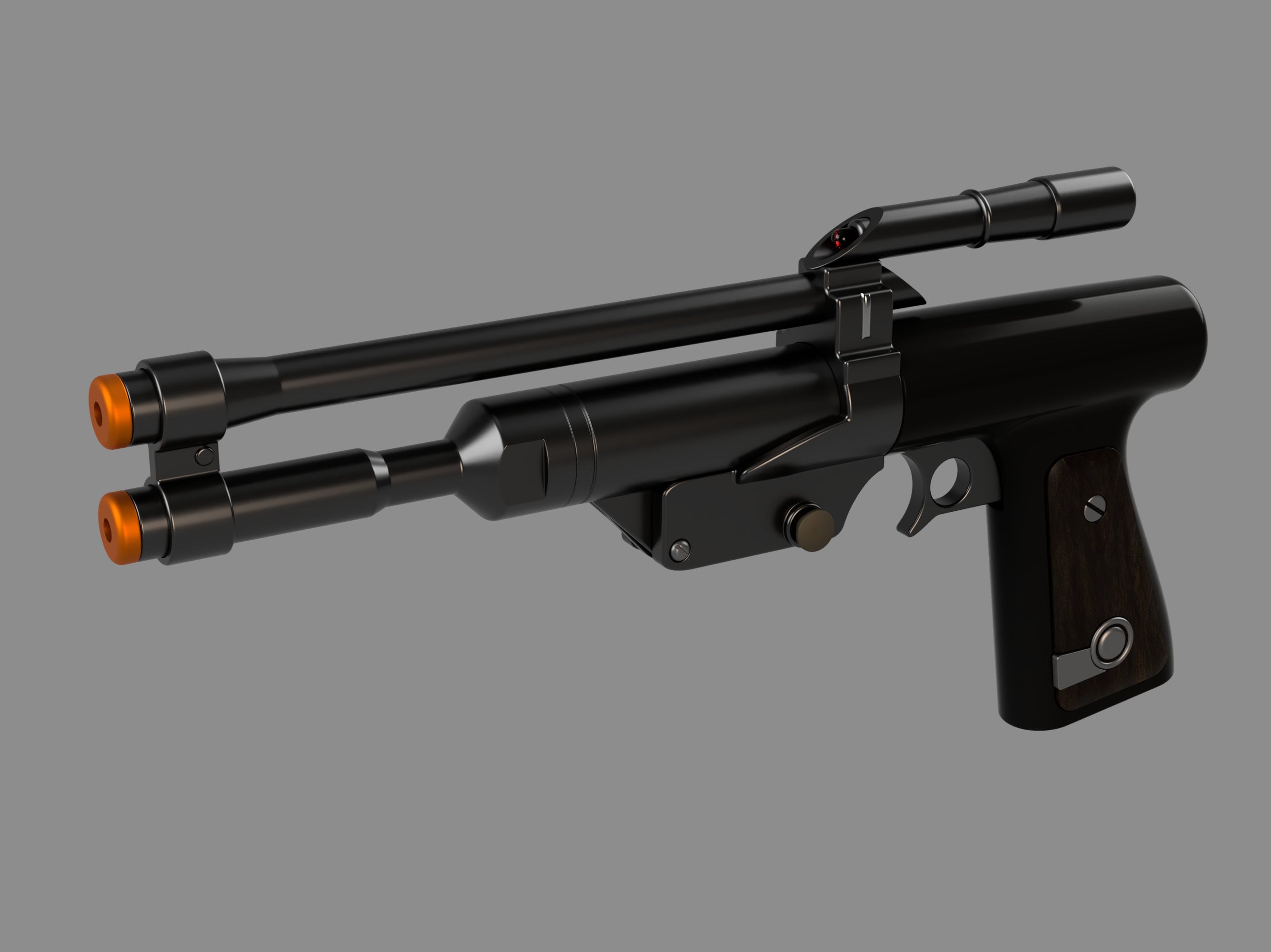 Boba Fett Blaster Pistol 3D Print .STL File - Etsy