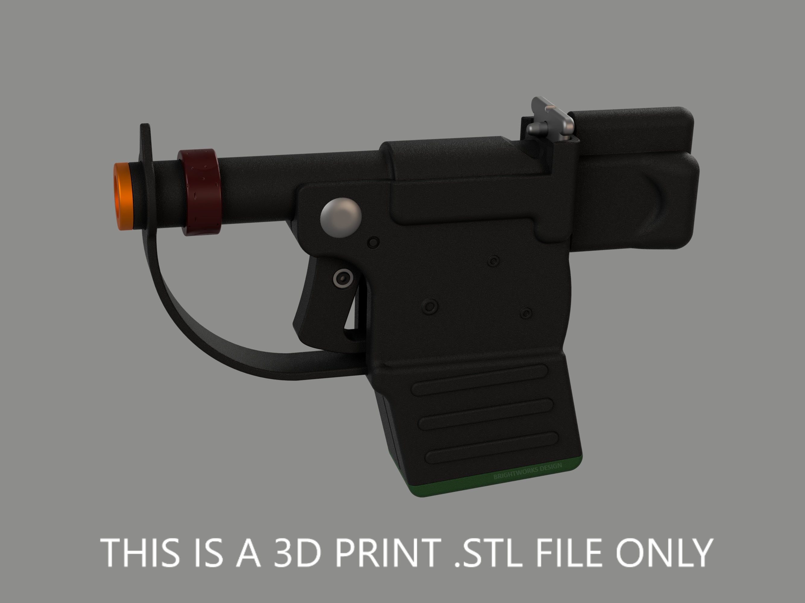 Mandalorian Holdout Blaster Pistol 3D Print .STL File - Etsy Canada
