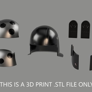 ISB Agent Helmet 3D Print .STL File - Etsy
