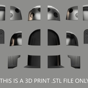 ISB Agent Helmet 3D Print .STL File - Etsy