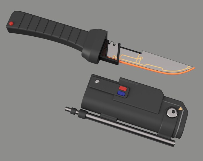 Star Wars Mandalorian Inspired Vibroblade - Etsy