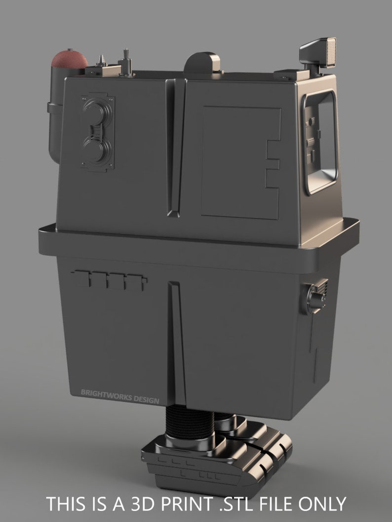 Gonk Droid 3D Print .STL File - Etsy Australia