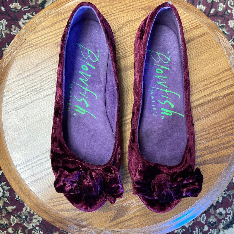 Velvet Shoes - Etsy