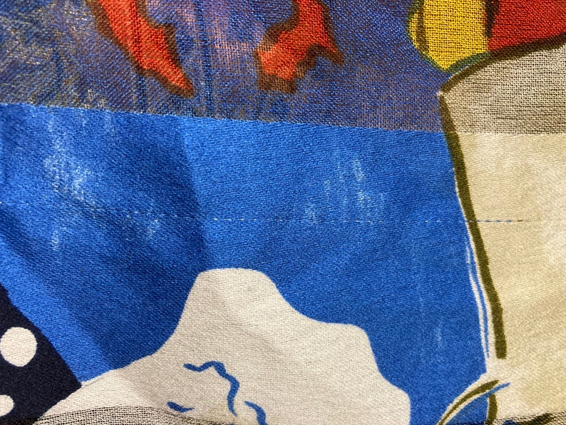 Moulin Rouge Silk Scarf Toulouse Lautrec Patricia Paris - Etsy