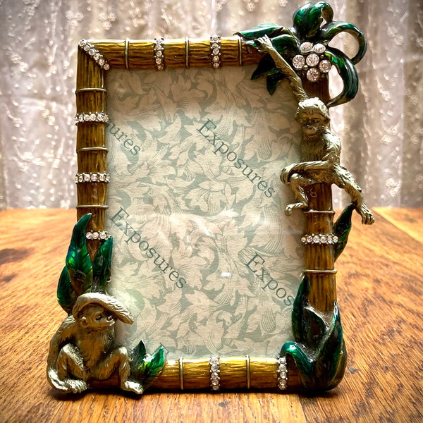 Monkey Picture Frame - Etsy