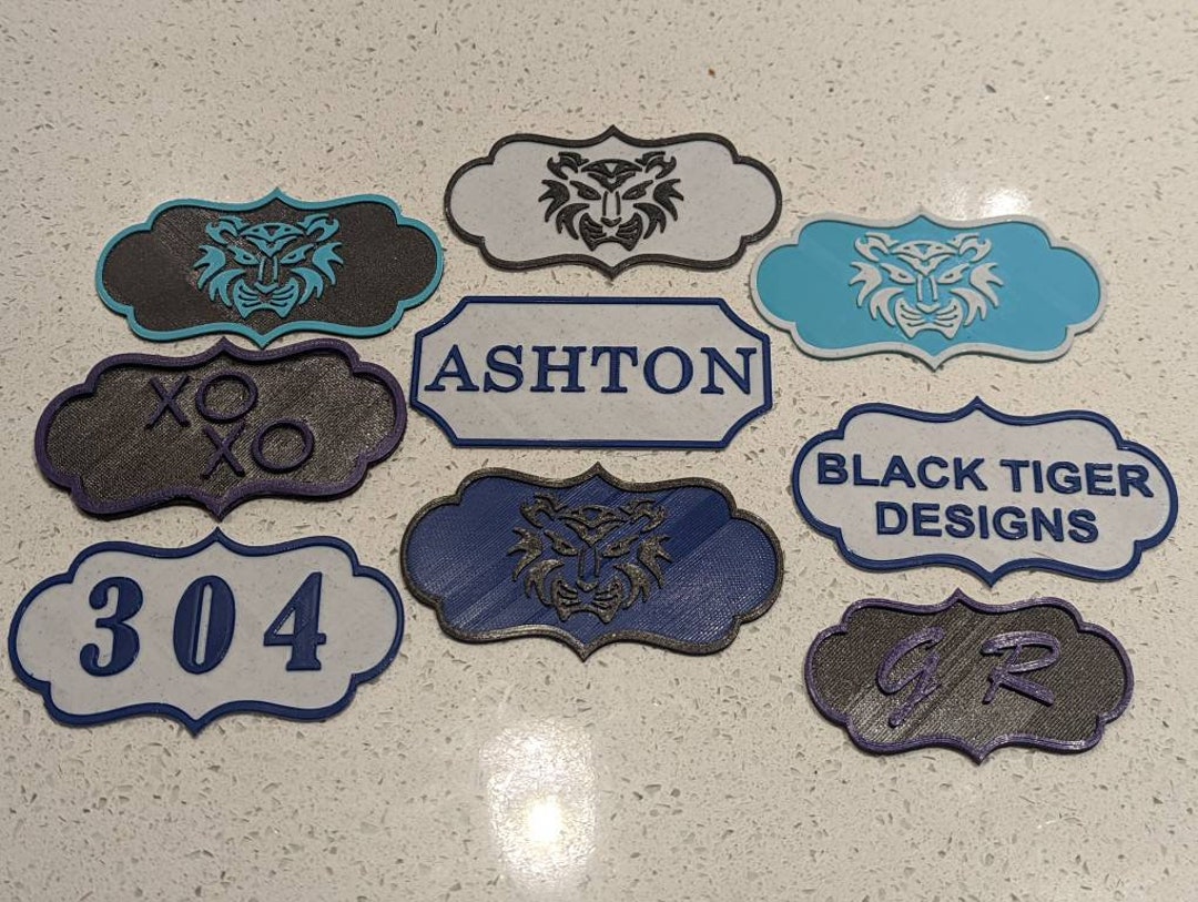 Custom Name Plate/ Logo - Etsy