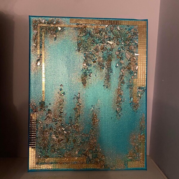 Turquoise Wall Art - Etsy