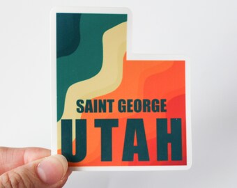 Utah Custom Sticker - Etsy