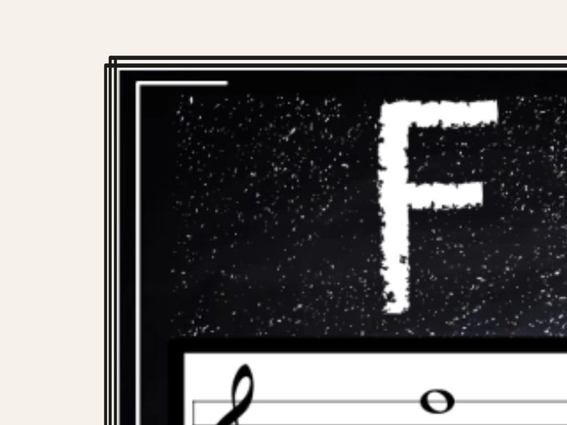 Music Notes Printable Poster Bundle, Music Wall Art, Sheet Music Decor ...